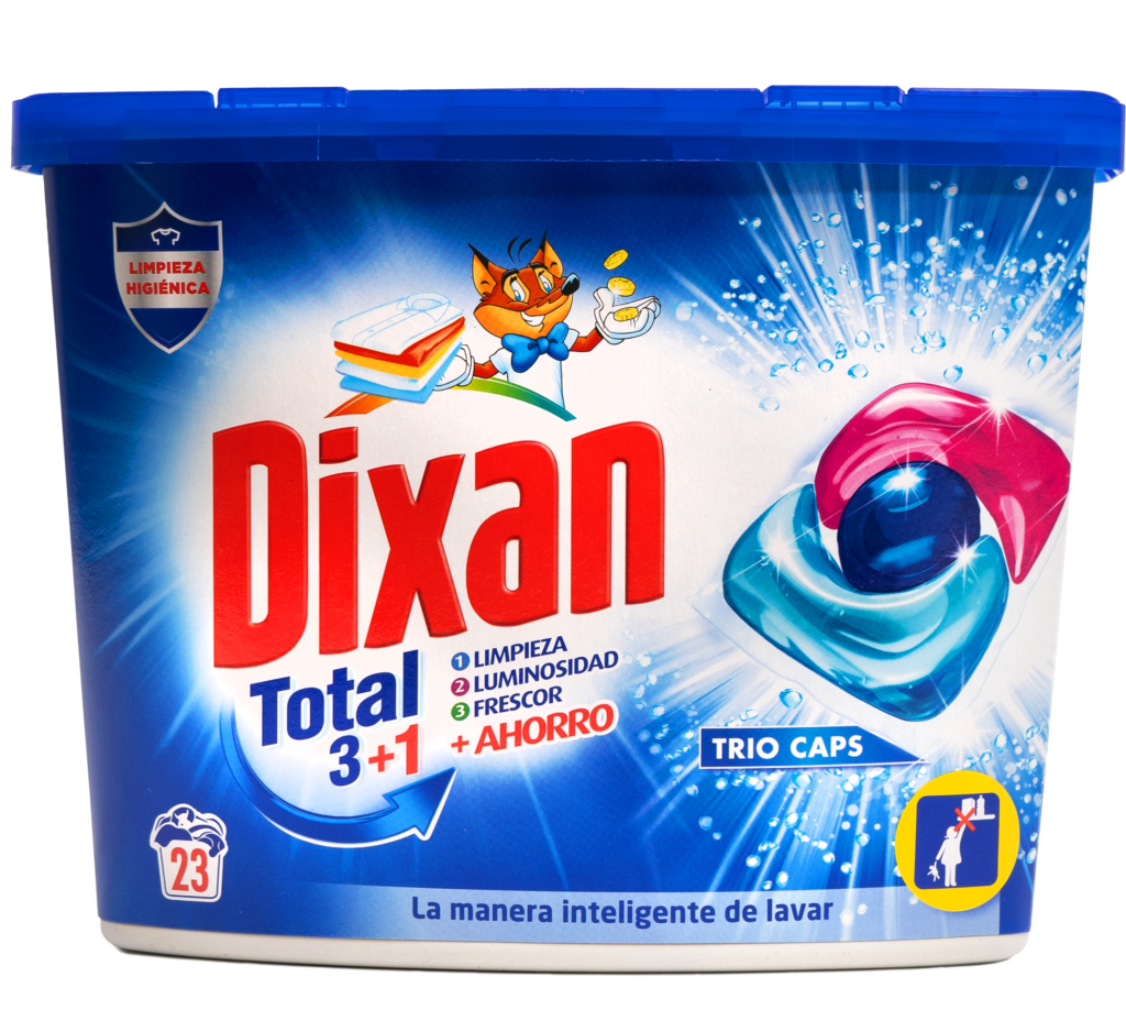 Dixan Trio Caps Total 3+1 – Novum